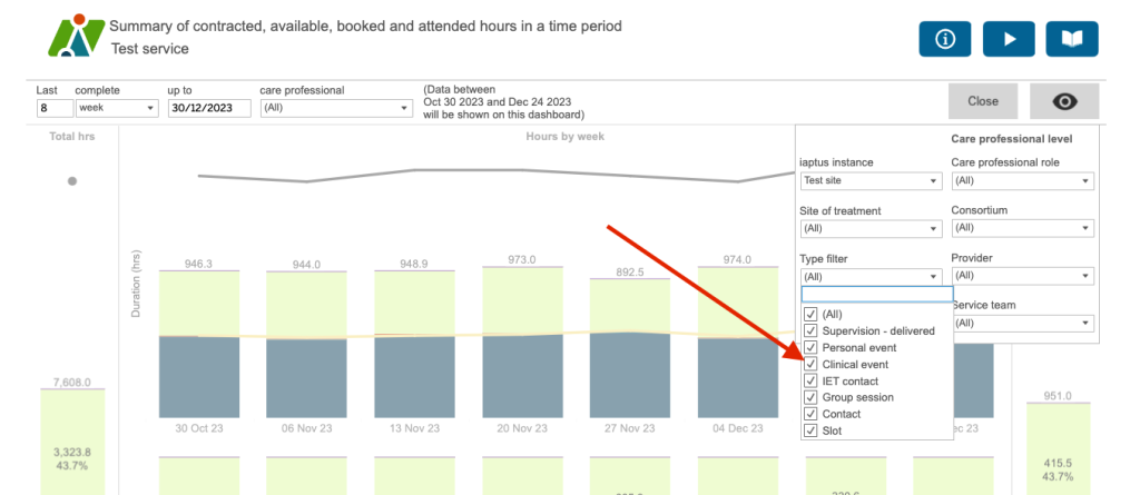 Clinical Activity Workbook | iaptus Help