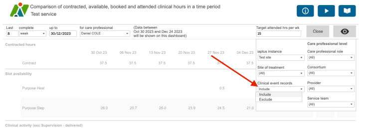 Clinical Activity Workbook | iaptus Help